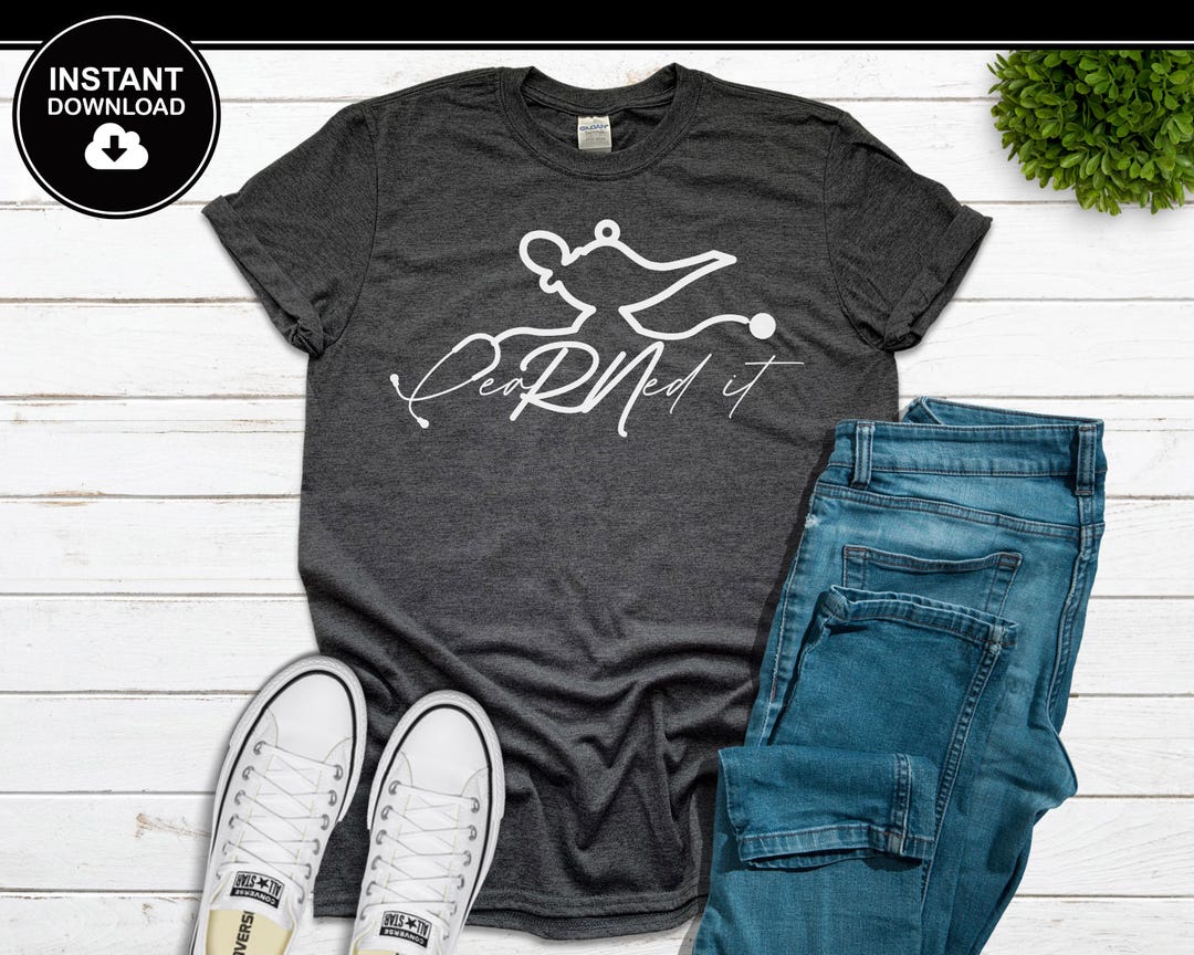 Earned It SVG | Nursing Lamp SVG | Graduation | Doctor | Stethoscope ...