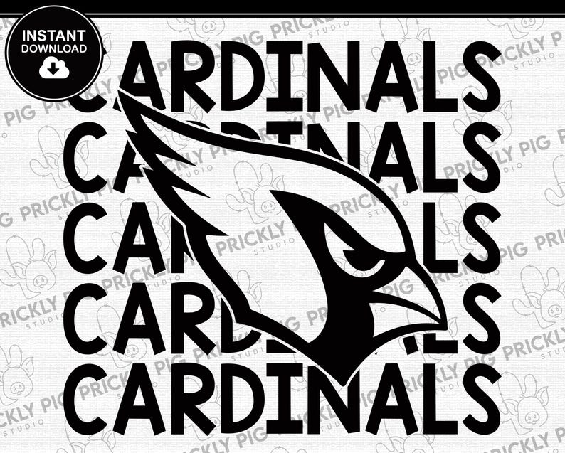Cardinals SVG | High School SVG | Team | Football | Game Day | Birds ...