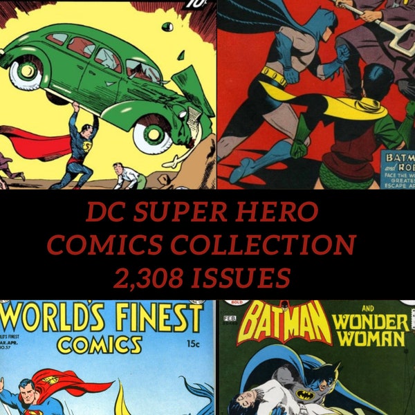 Dc Comics Vintage - Etsy