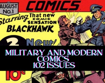 Military Comics - Etsy