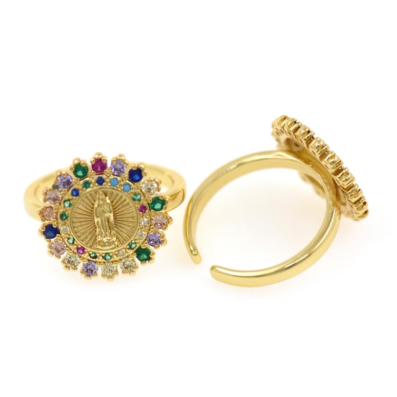 Gold Latin Ring Religious - Etsy