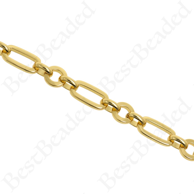 18K Gold Paper Clip Necklace • Minimalist Necklace • Unisex Paperclip ...