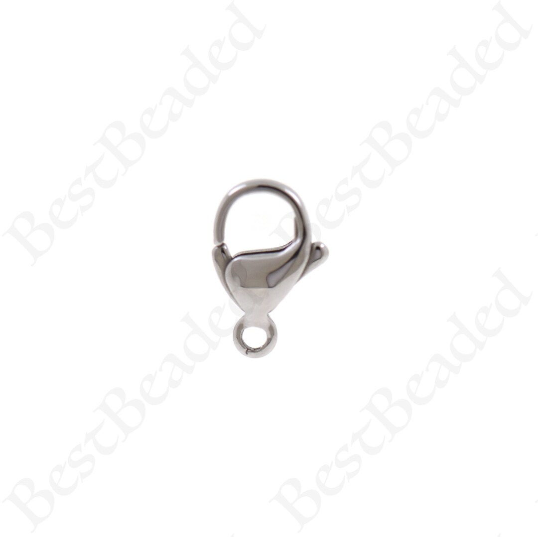 18K Silver Filling Stainless Steel Lobster Clasp,lobster Clips,necklace ...