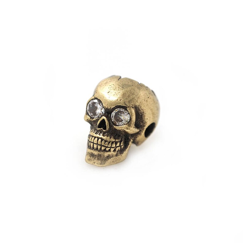 Charms Skull Head Beads,antique Style Punk Skull Bead for Men Original ...