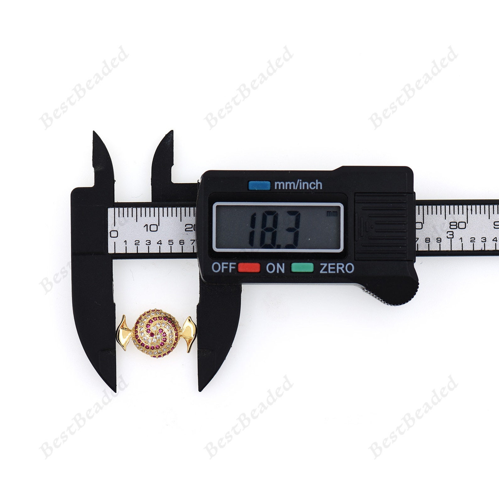 Candy Connectorsmicro Pave Cubic Whimsical Charmsfor Unique - Etsy