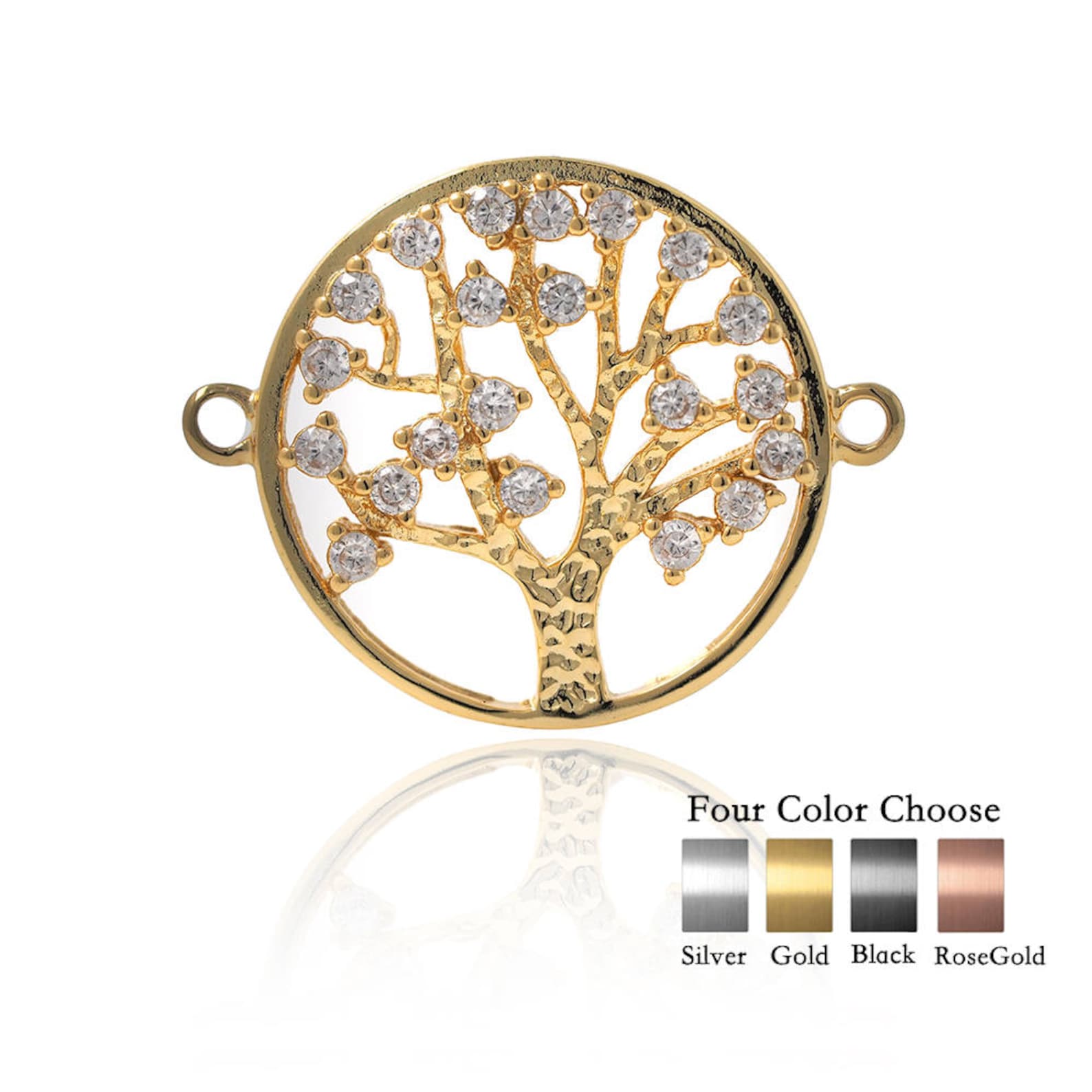 Family Tree Charm Connector Jewelry Accessories for Women DIY | Etsy