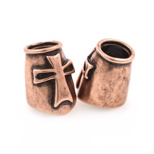 2pcs Paracord Bead Templar Helmet Charm for EDC Bracelet Knife Lanyard ...