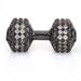 Micro Pave CZ Crystal Fitness Dumbbell Beads for Men's Energy Barbell ...