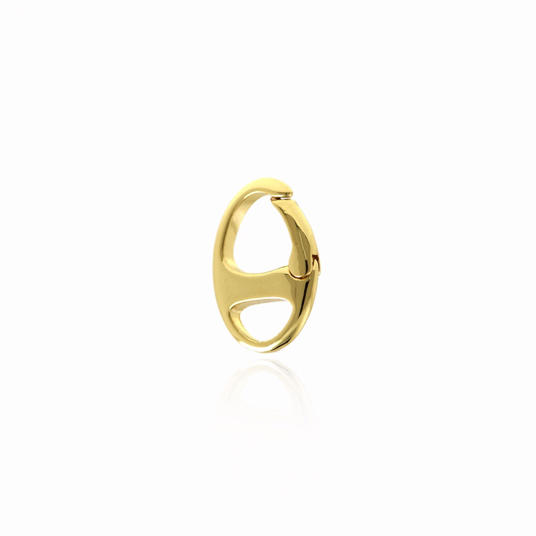 18K Gold Filled Oval Lobster Claw, Brass Non-trigger Buckle, Parrot ...