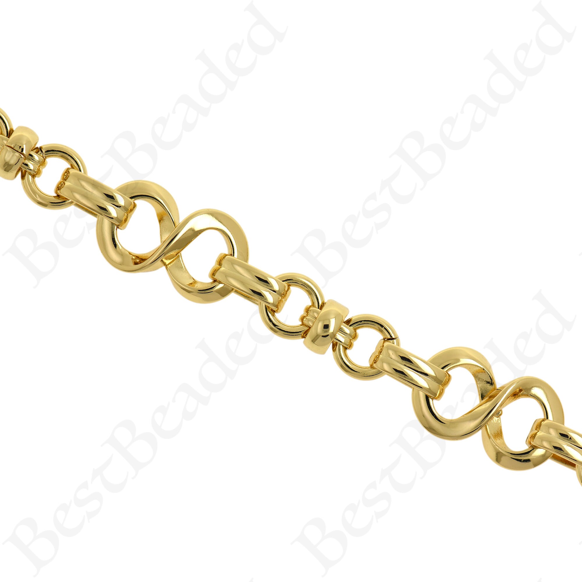 18K Gold Paper Clip Necklace • Minimalist Necklace • Unisex Paperclip ...