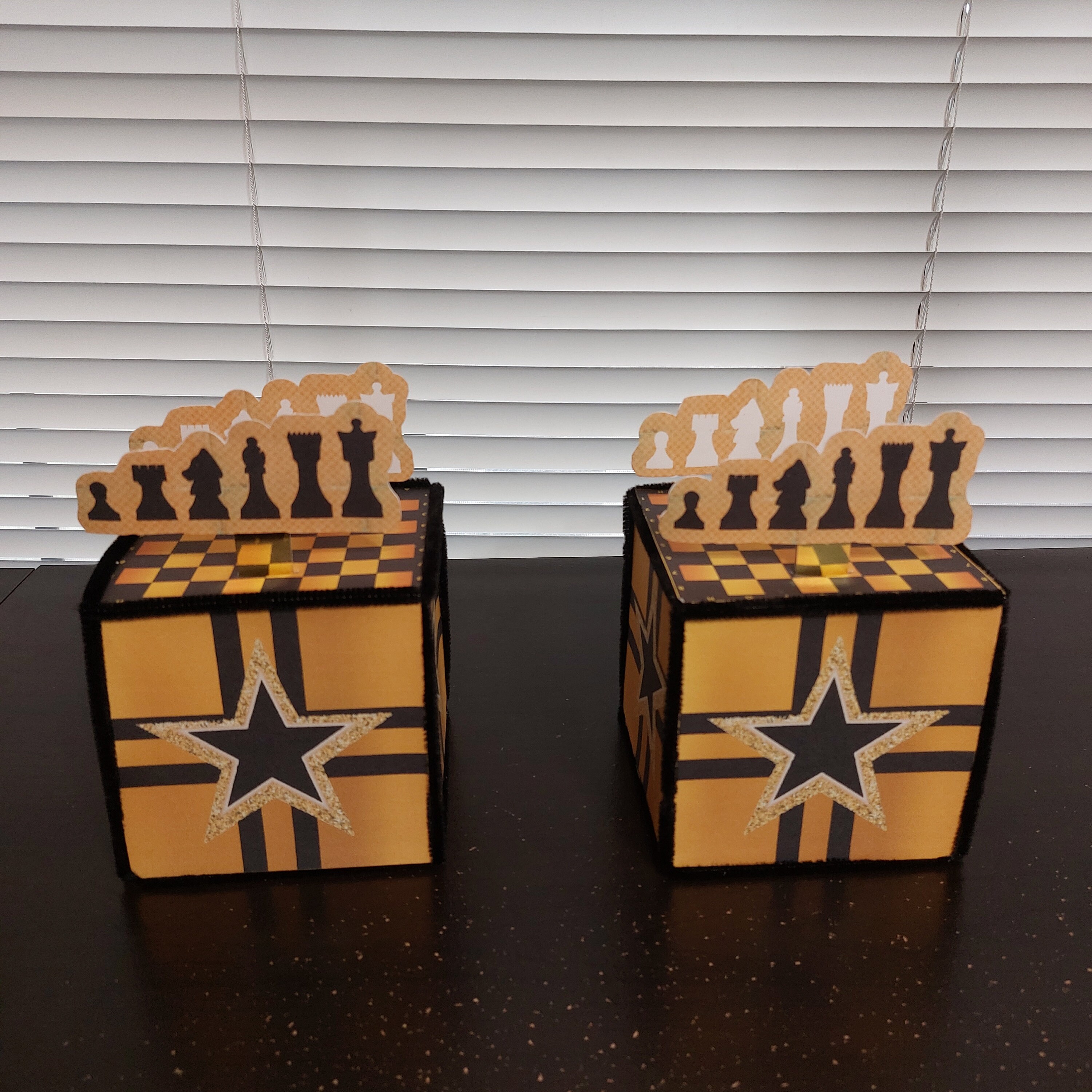 Chess Party Centerpieces 2 Count - Etsy