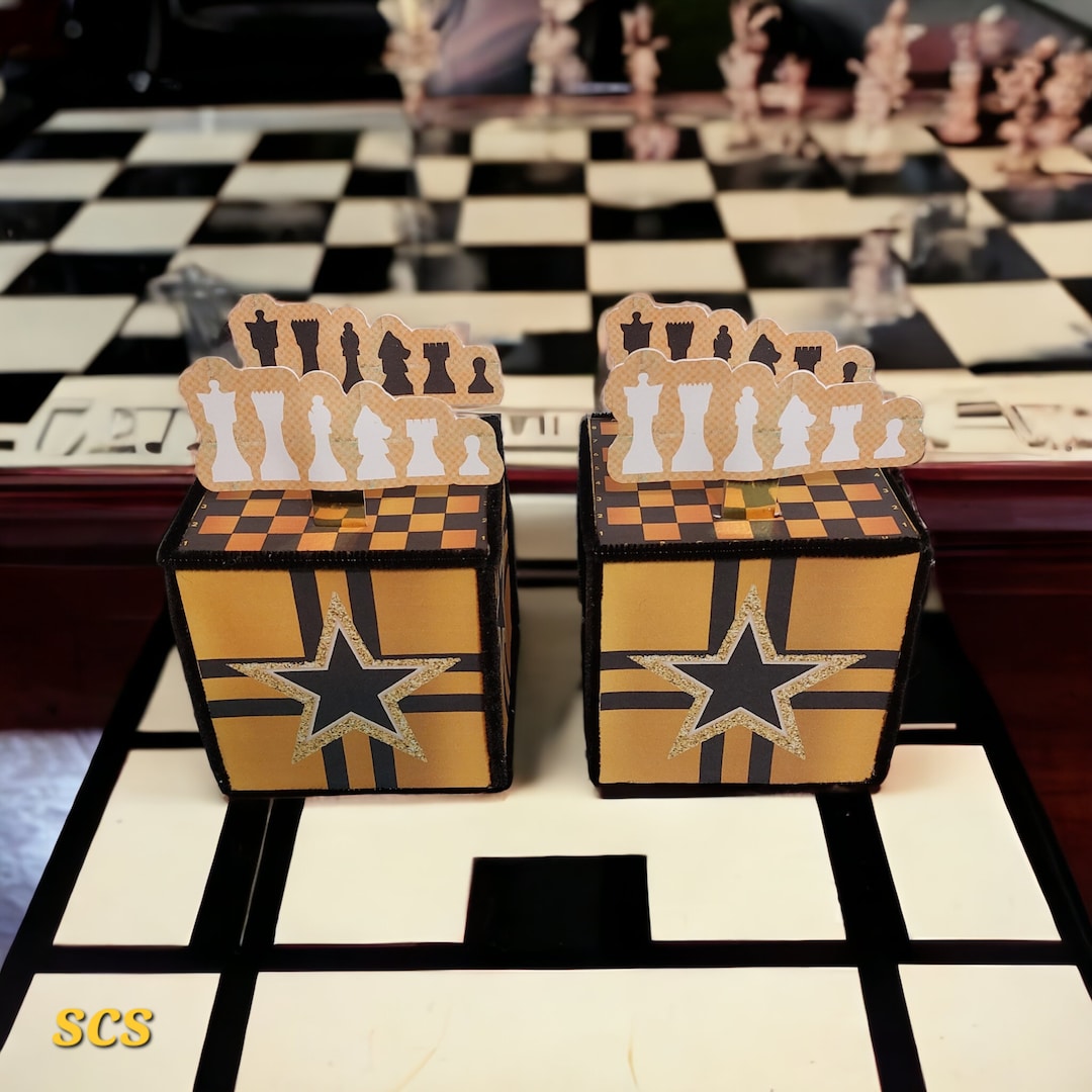 Chess Party Centerpieces 2 Count - Etsy