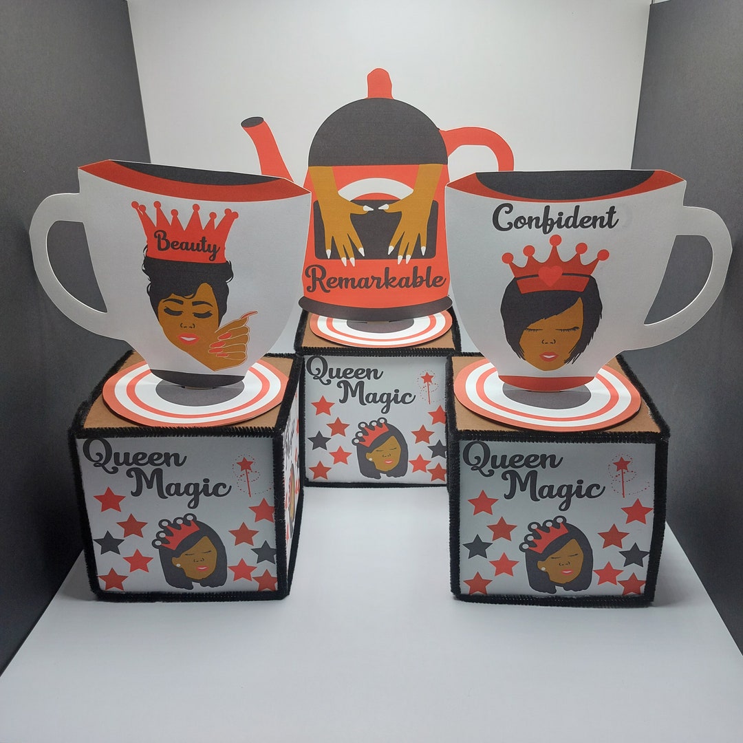 Queen Magic Tea Set Centerpieces - Etsy