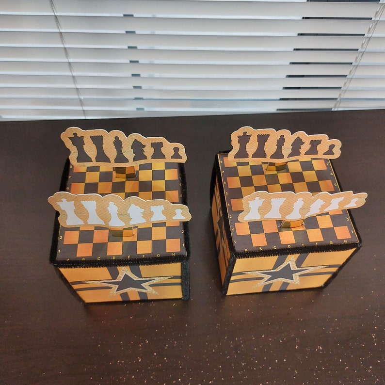 Chess Party Centerpieces 2 Count - Etsy