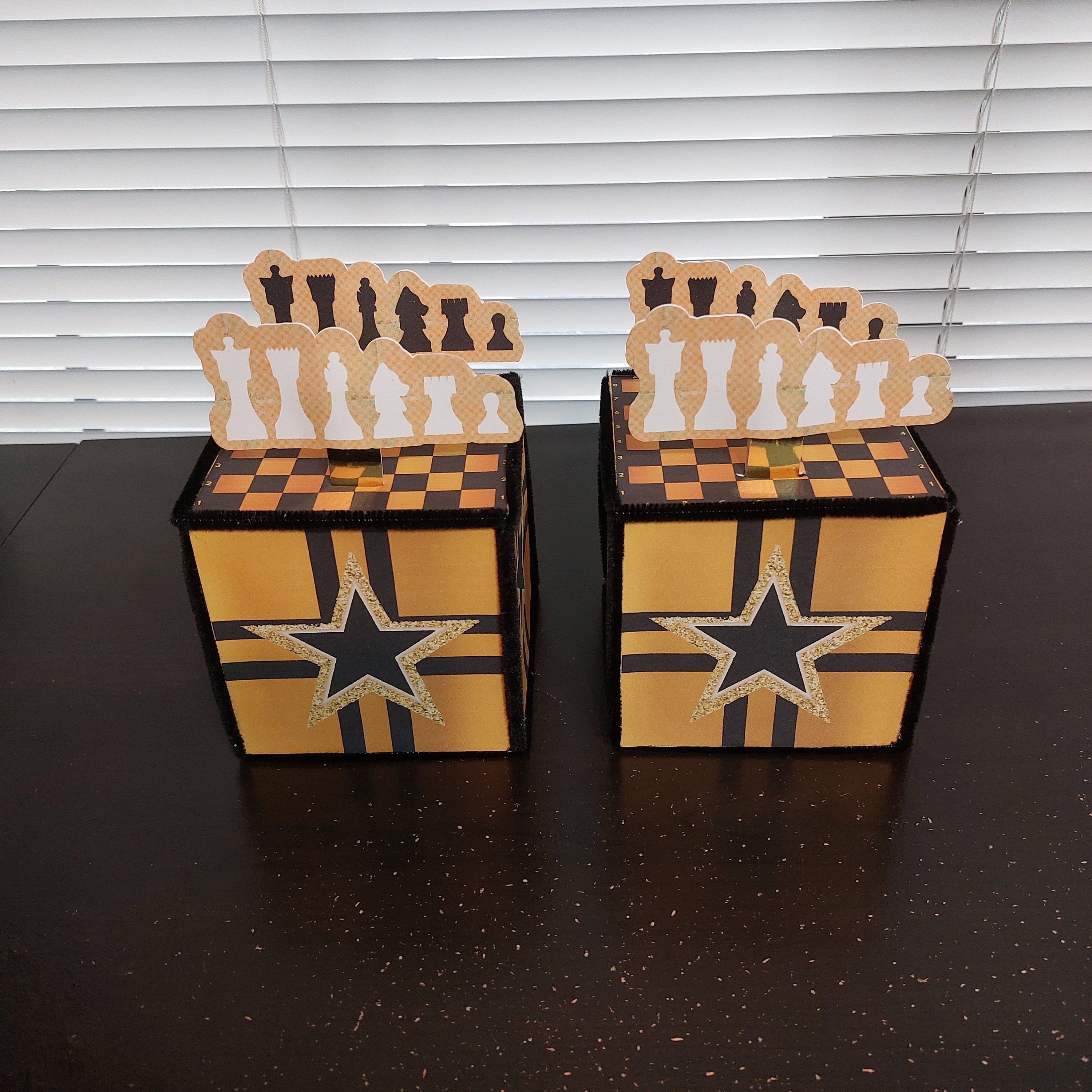 Chess Party Centerpieces 2 Count - Etsy