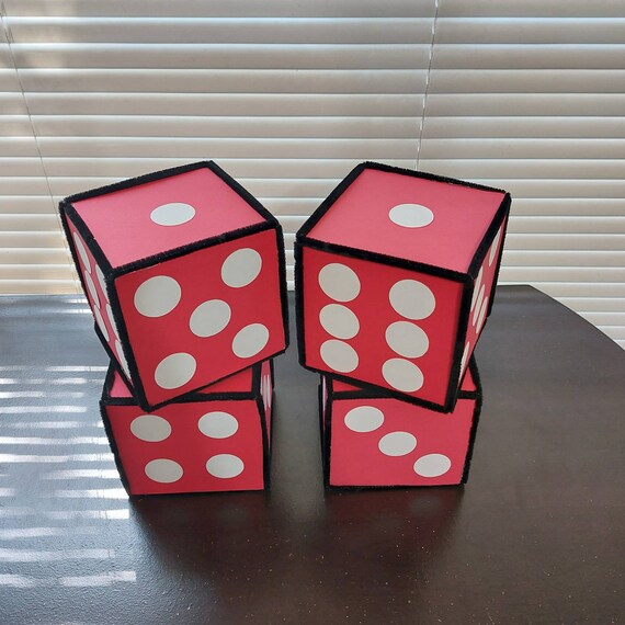 Dice Centerpiece Decorations