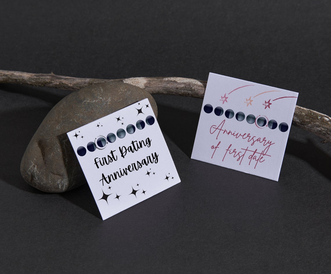 Moon Phase Card Template Personalized Greeting Congratulation Card ...