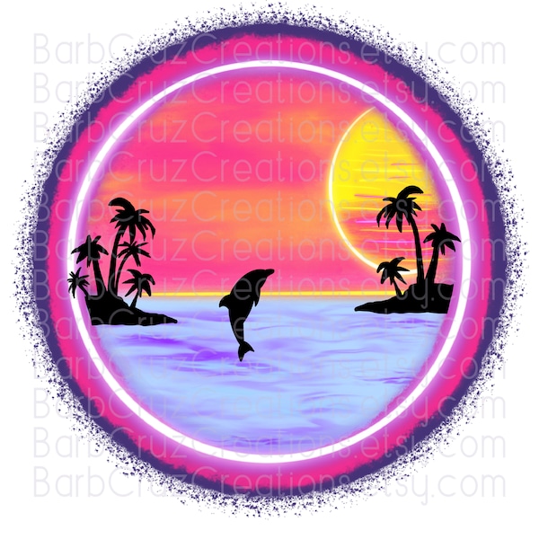 Airbrush Beach Scene - Etsy