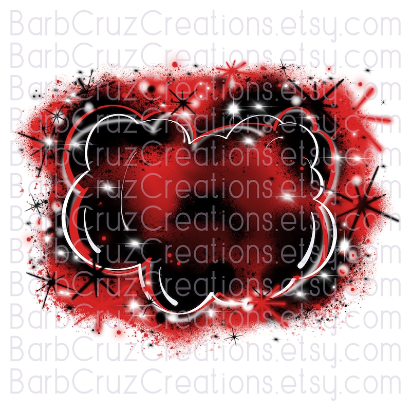 Red White and Black Font - Etsy