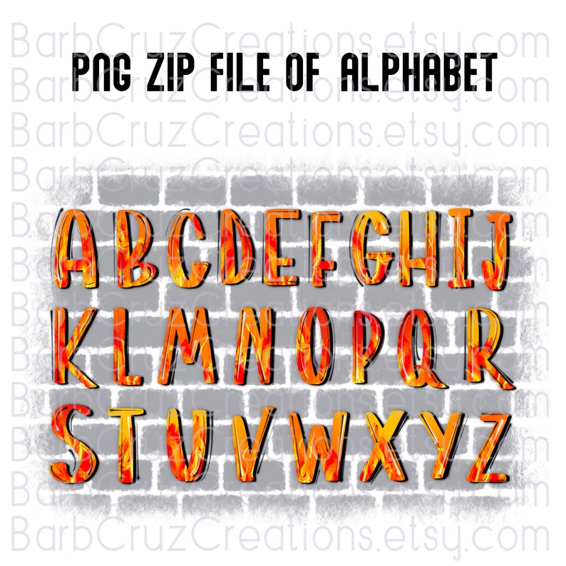 Fire Flames Hot Letters Capital Letter Graffiti Letter - Etsy
