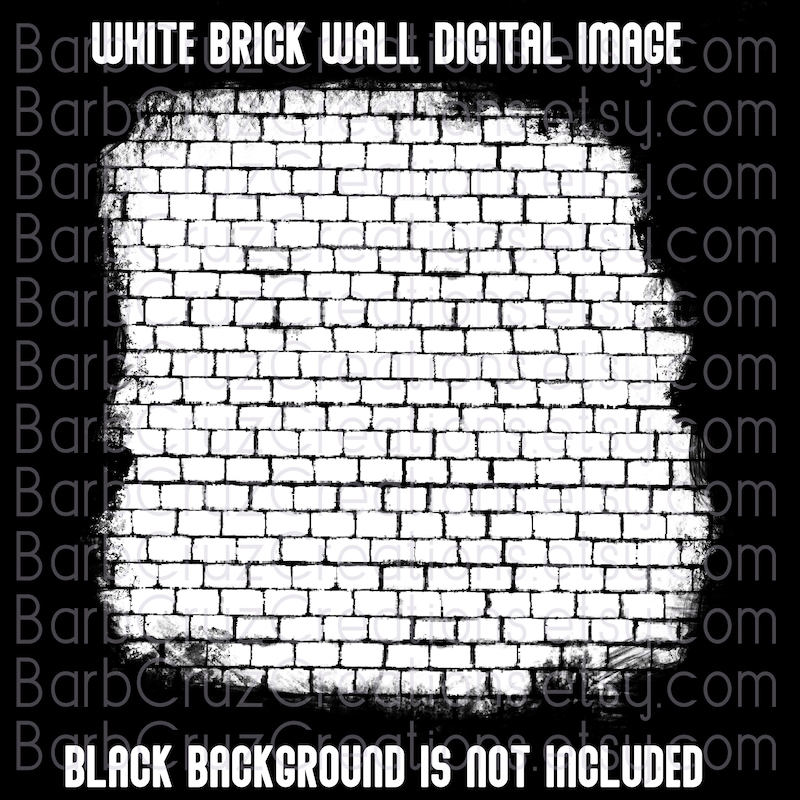 White Brick Backdrop - Etsy