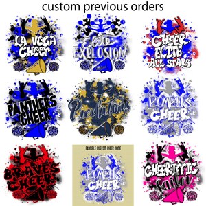Airbrush Png, Cheerleader, Airbrush Design, Cheer Shirt Png, Cheer Team ...