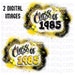 Class of 1985, Airbrush, Sublimation Design, Digital Download, Brick ...