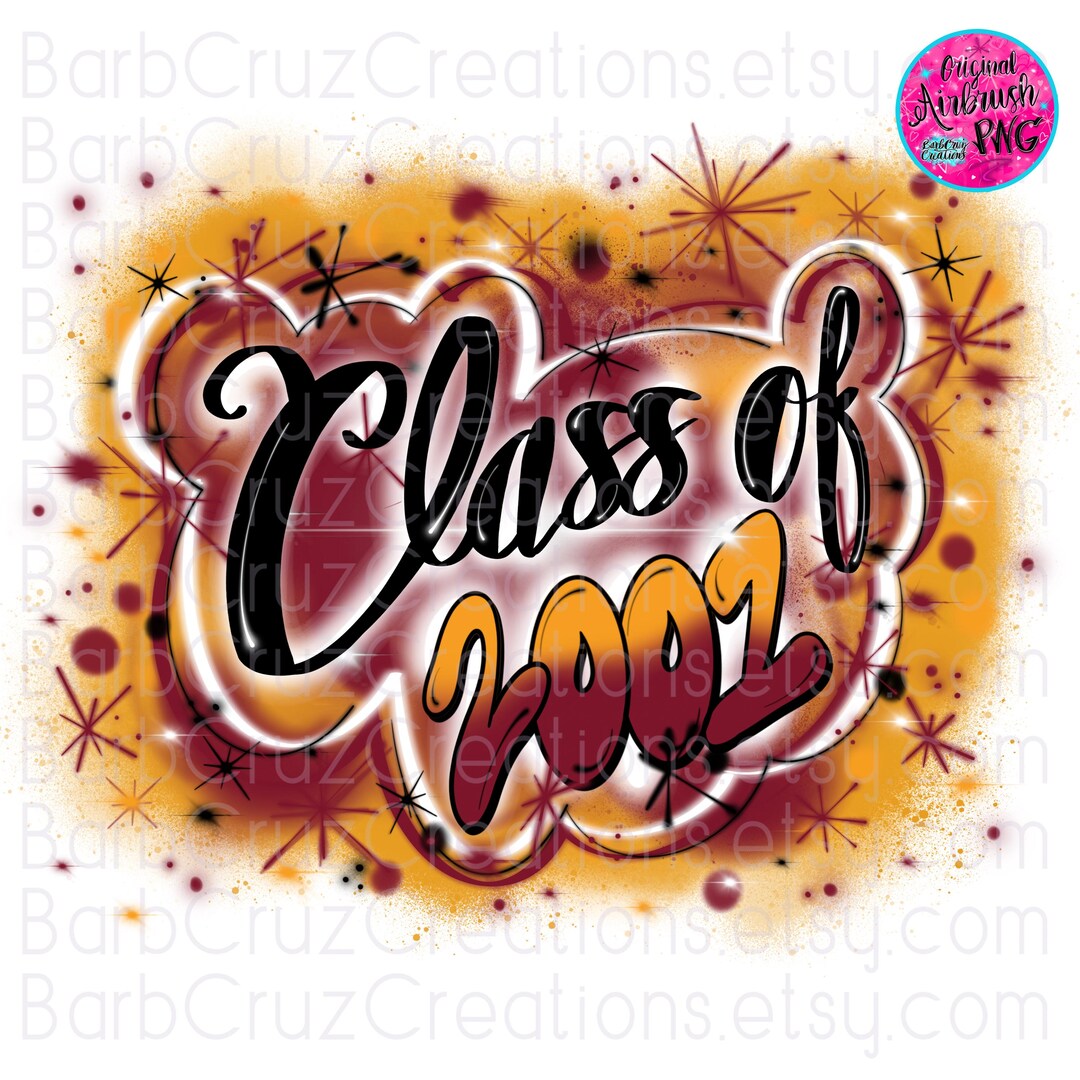 Airbrush Png, Class of 2001, High School, Graduate, Digital Airbrush ...
