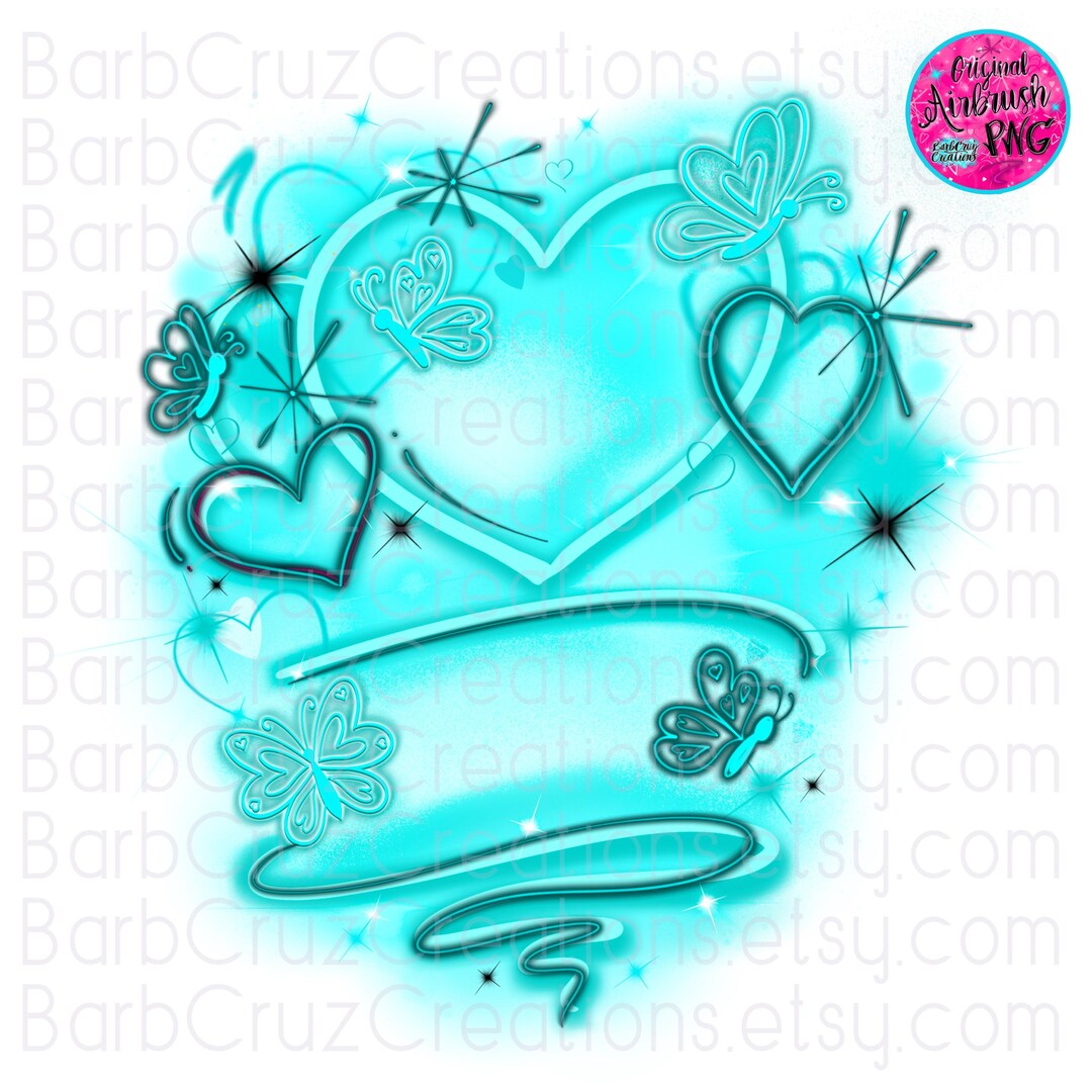 Airbrush Png, Hip Hop, Hearts, Background Png, Butterfly, Graffiti, Old ...