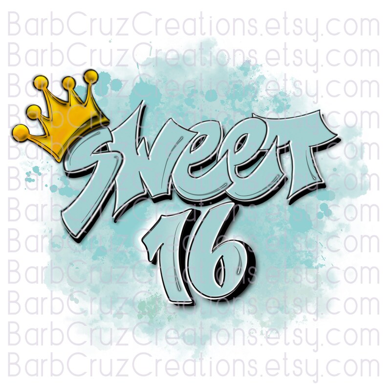 Sweet 16 Crown - Etsy