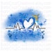 Nurse Png, Blue Heart Splatter Paint, Airbrush, Digital Downloads ...