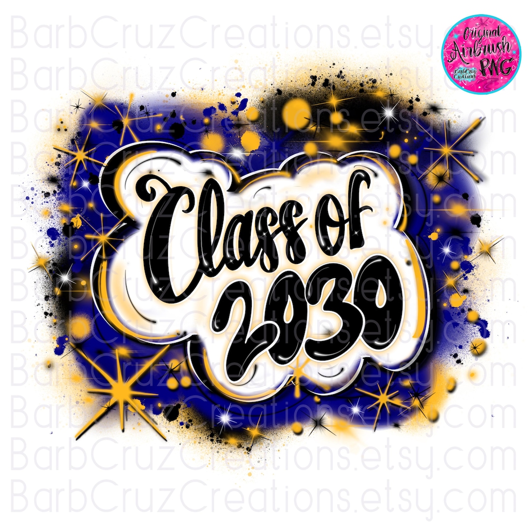 Airbrush Png, Class of 2030, High School, Graduate, Digital Airbrush ...