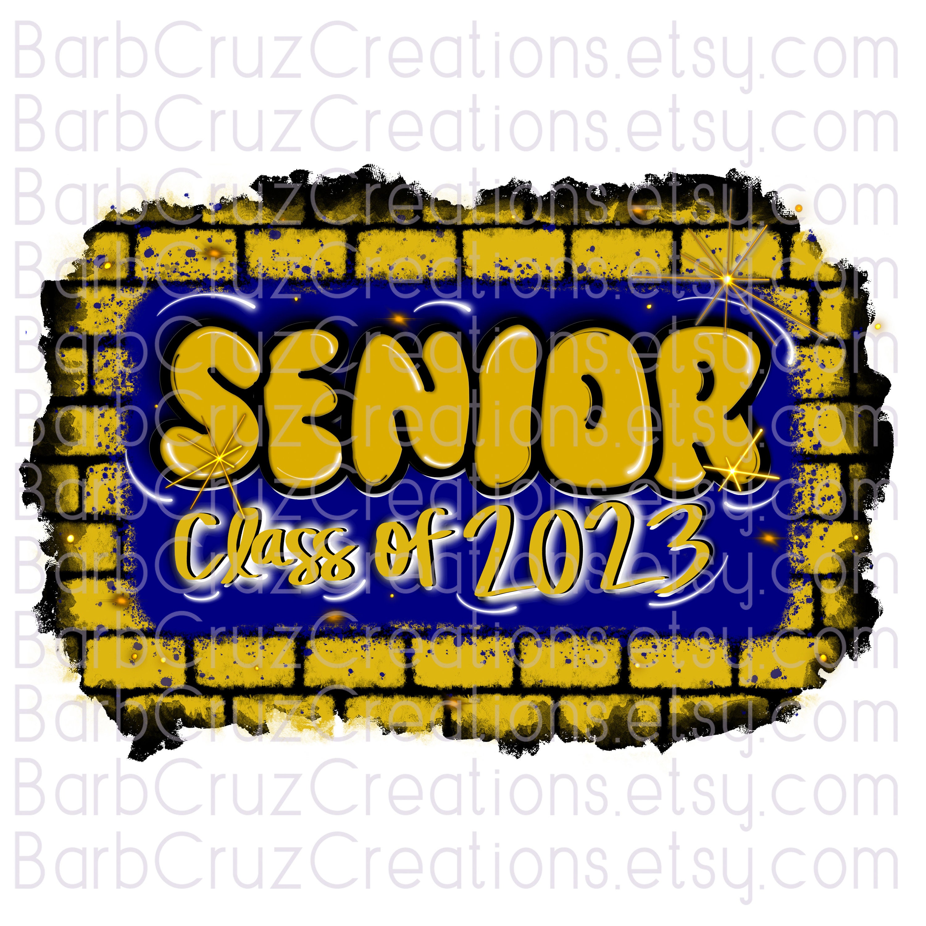 Senior 2024 / 2023 / Airbrush / Sublimation Design / Digital Download ...