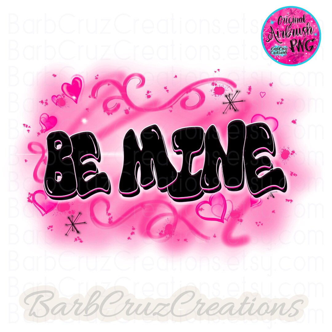 Airbrush Dance PNG, Pink, Sublimation Design (digital Download), Be ...
