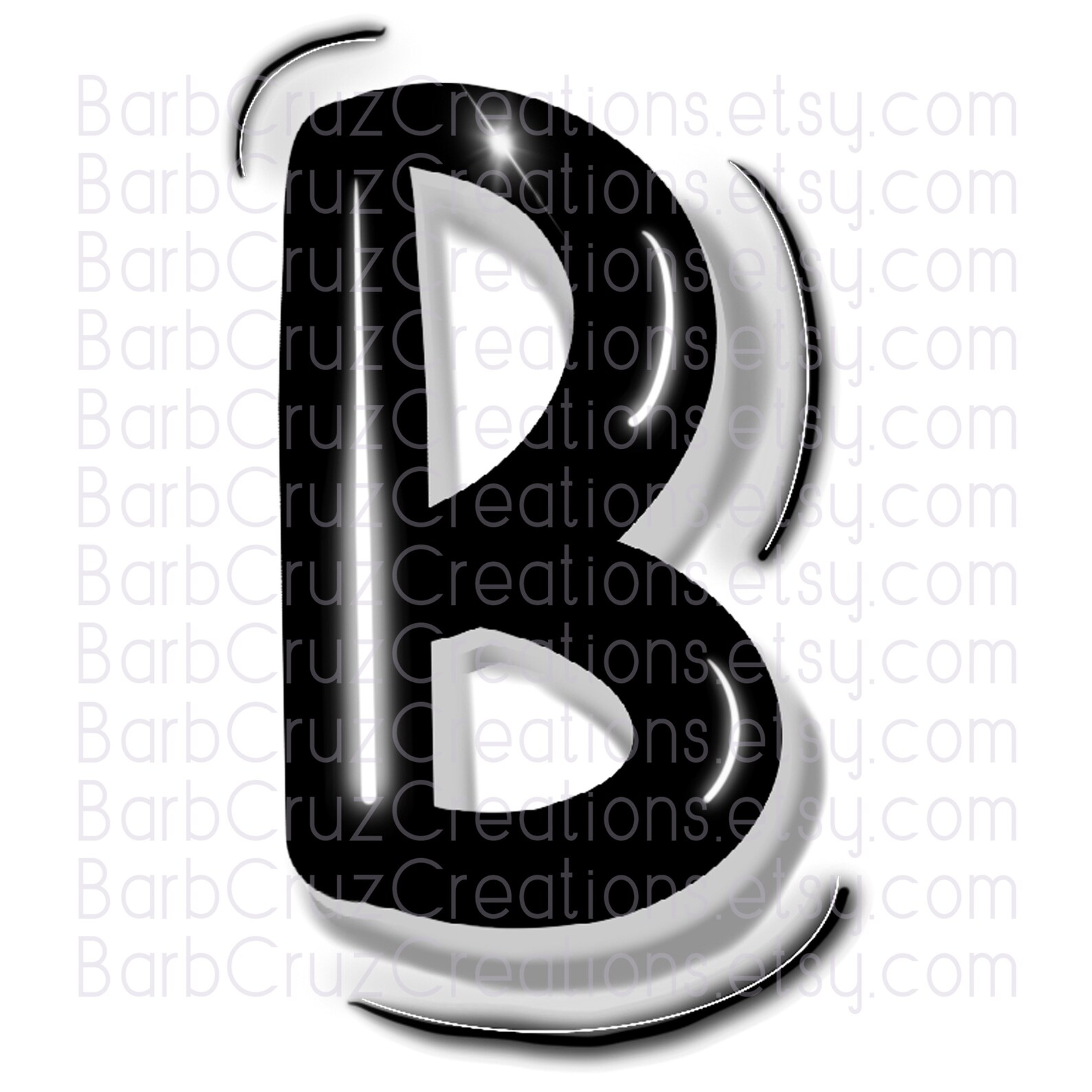 Airbrush Capital Letters A B C D E Airbrush Fonts | Etsy