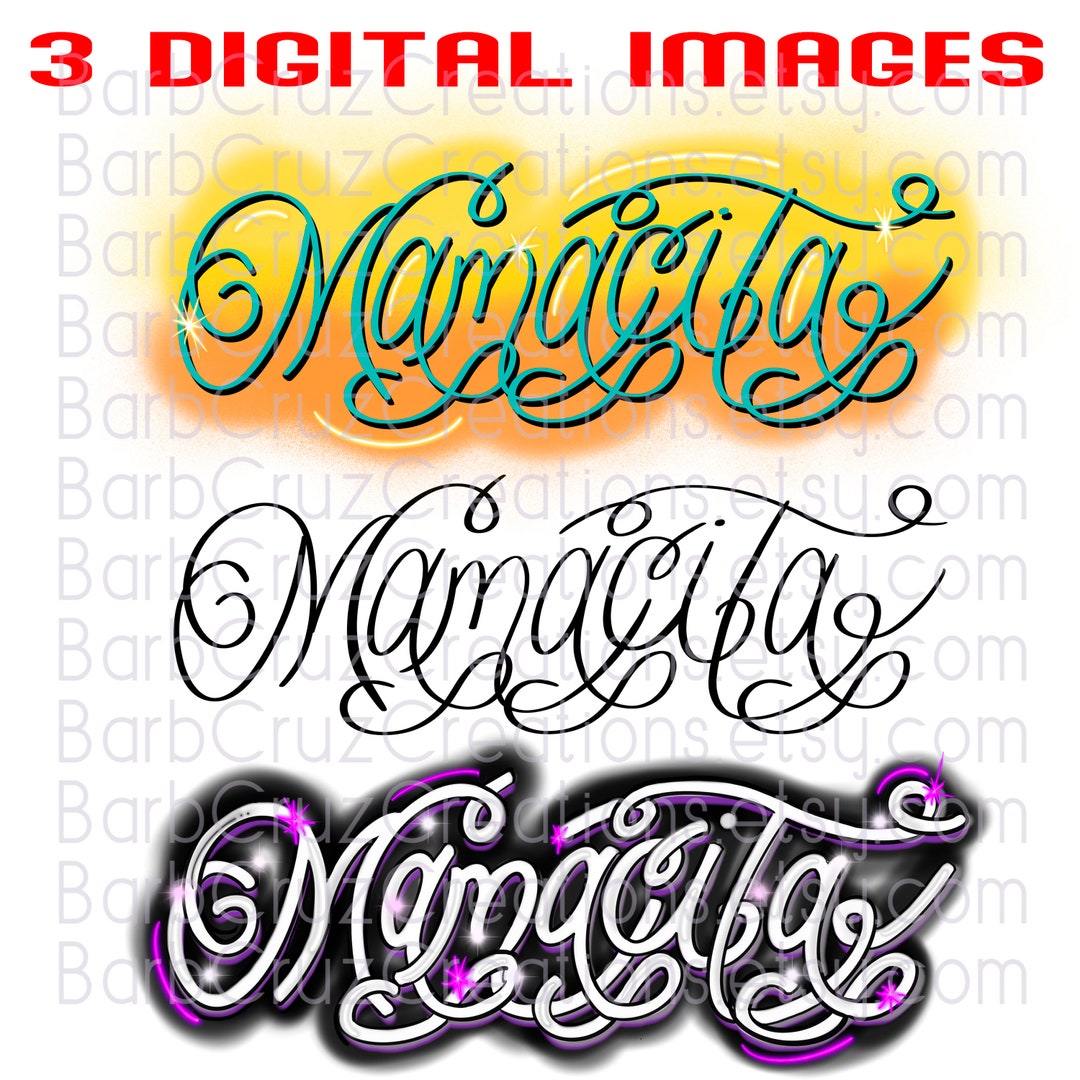 Mamacita, Mother, Handwriting Png, Calligraphy, Png, Clipart ...