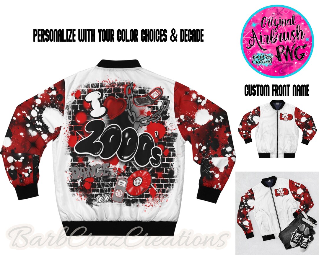Airbrushed Apparel, I Love 2000's, Hip Hop, Dance, Graffiti, Retro ...