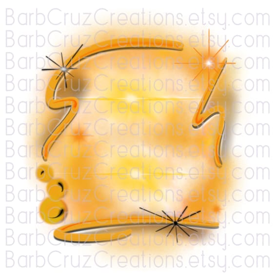 Airbrush Background Yellow Orange Tumbler Airbrush | Etsy