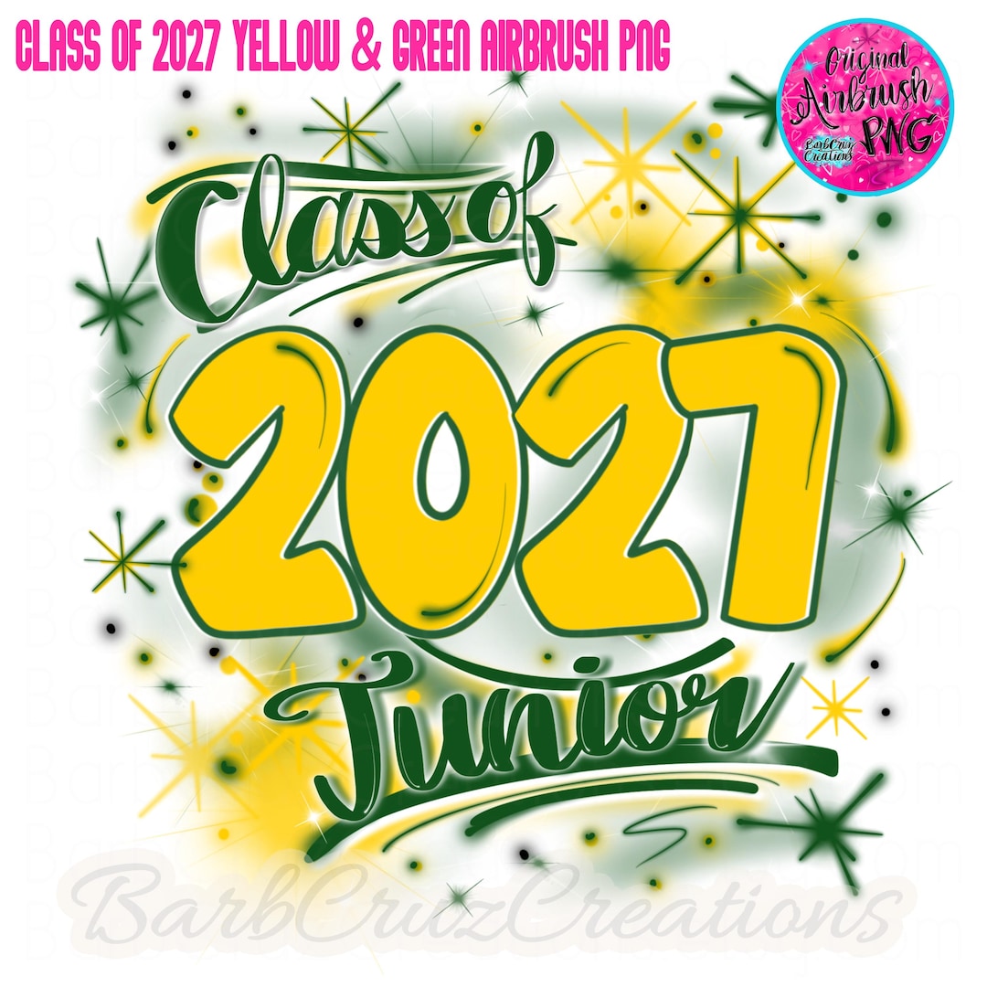 Airbrush Png, Junior 2027, High School, Class of 2027, Graduate ...