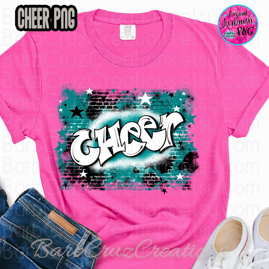 Cheerleader, Airbrush Png, Splatter Paint Designs, Teal, Cheer Team ...