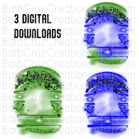 In Loving Memory Of in Memory Of Sublimation Designs - Etsy