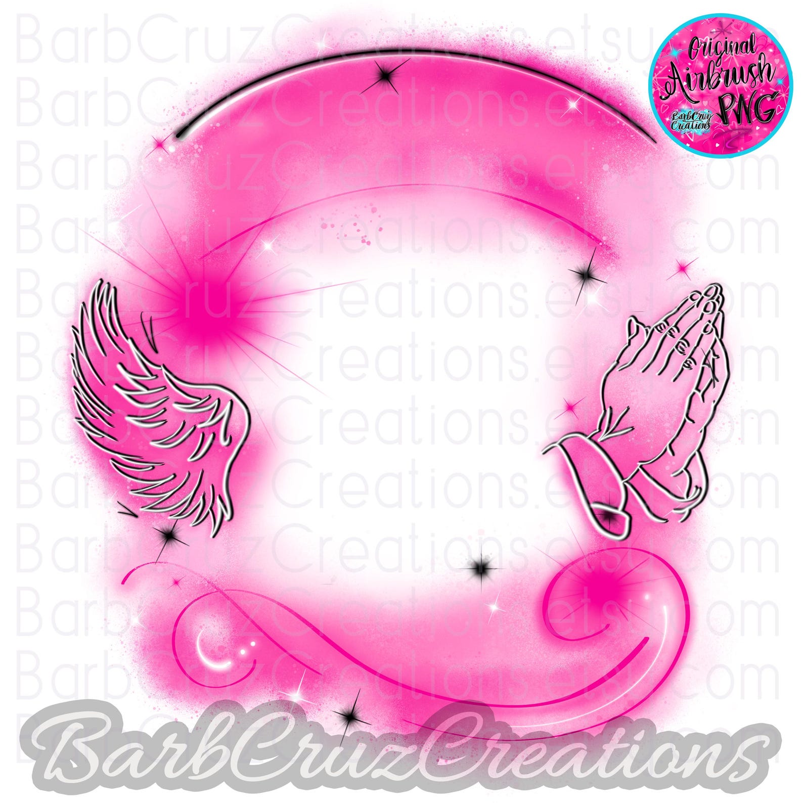 In Loving Memory Of, Airbrush Png, Never Forgotten, Pink, RIP, DTG ...