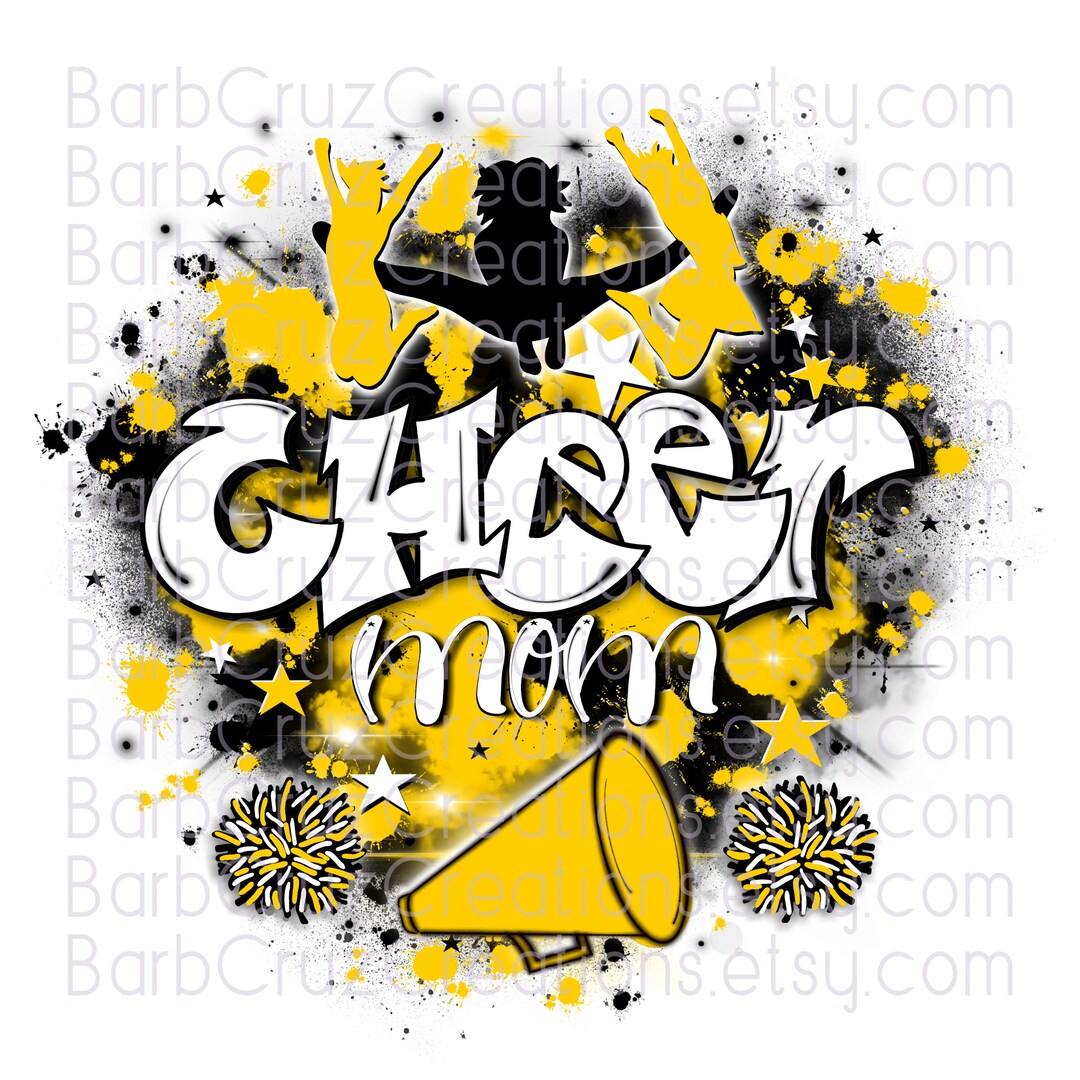 Cheer Mom, Cheerleader Designs, Cheer, Cheer Team Shirt, Sports Team ...