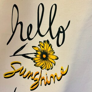 Hello, Sunshine, Let the Sunshine, Yellow Flower, Instant Downloads ...