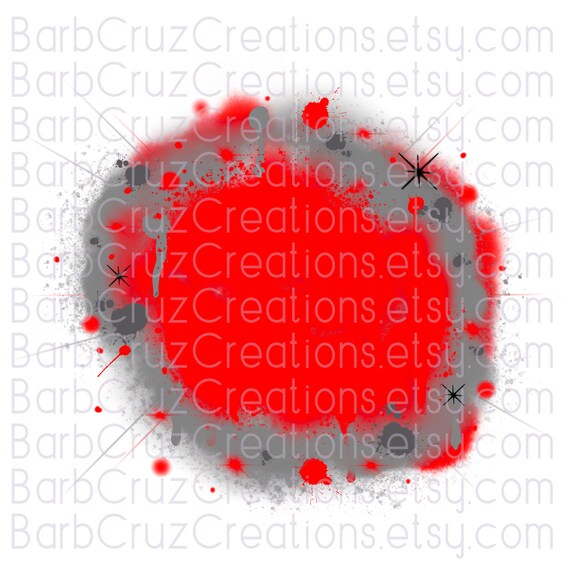 Airbrush Backgrounds Airbrush Red Background Clipart Png - Etsy