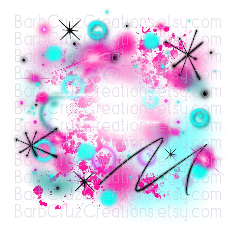 Purple Airbrush Png Design - Etsy UK