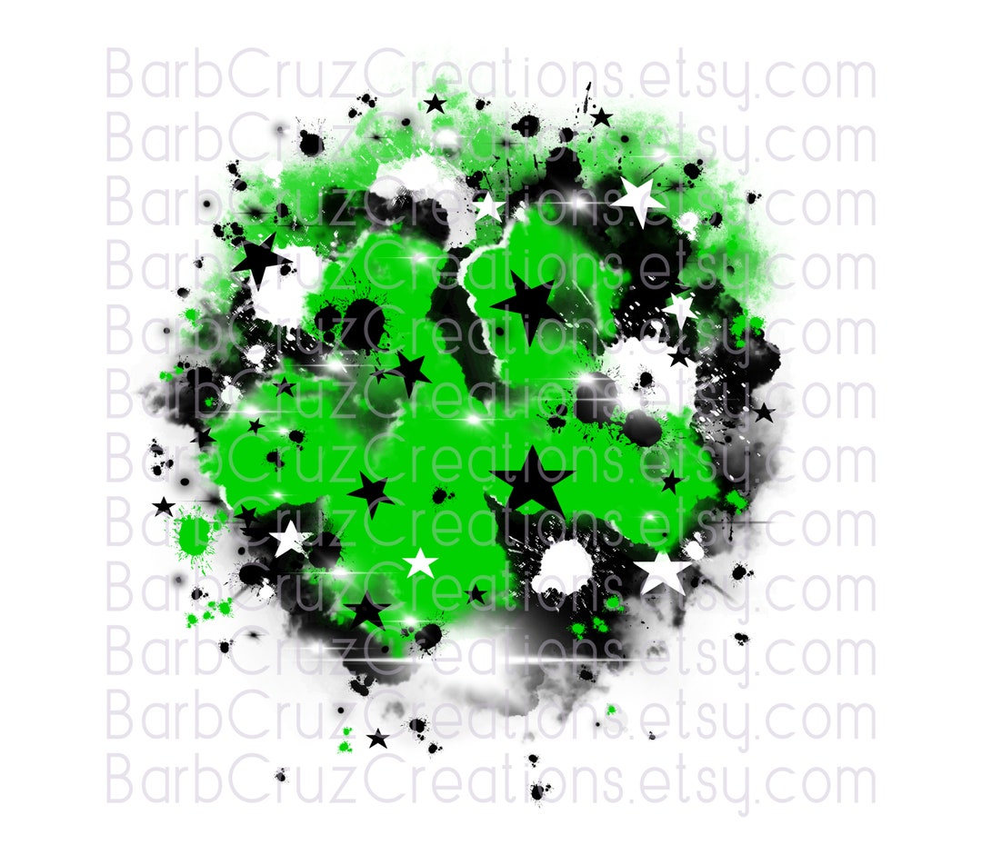 Star Burst, Airbrush, Splatter Paint Background, Png, Jpg, Sublimation ...
