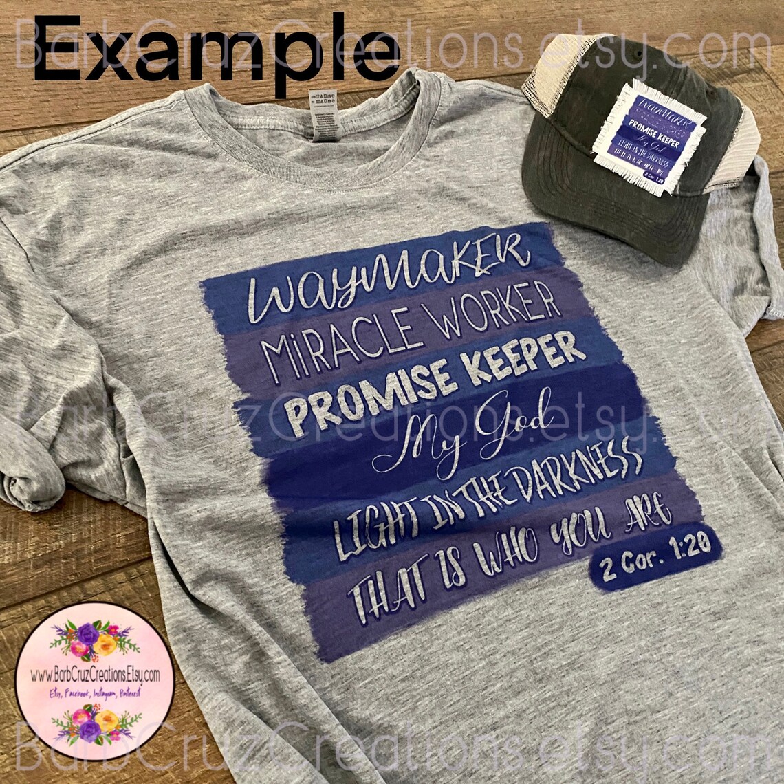 Way Maker Promise Keeper Light in the Darkness Sublimation | Etsy