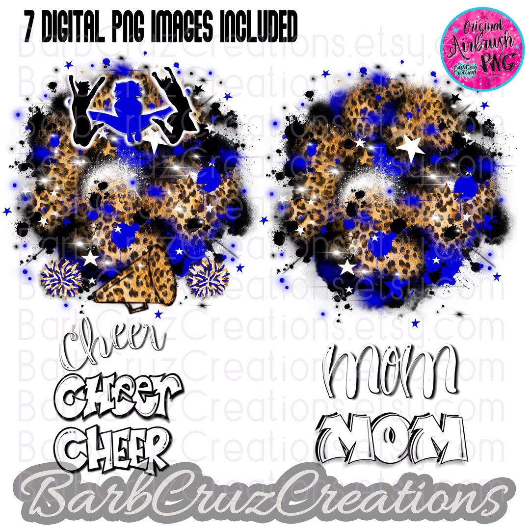 Leopard Print, Cheer, Mom, Cheerleader, Designs, Cheer Shirt Png, Cheer ...