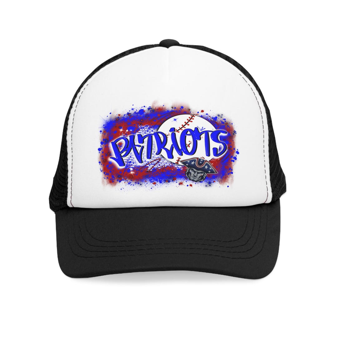 Airbrush Mesh Cap, Graffiti Design, 90's Style Retro Vintage Hat ...